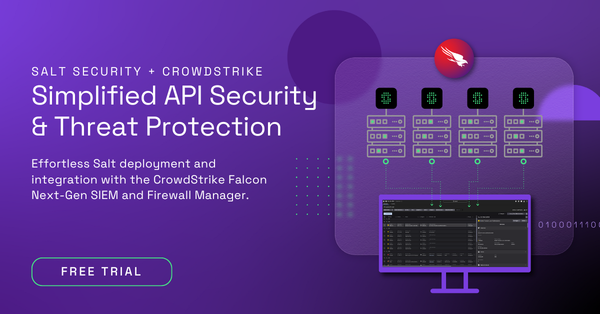Salt Security: SALT SECURITY & CROWDSTRIKE